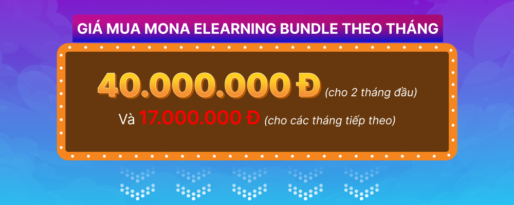 Thiết kế website học trực tuyến, Bán khóa học Elearning